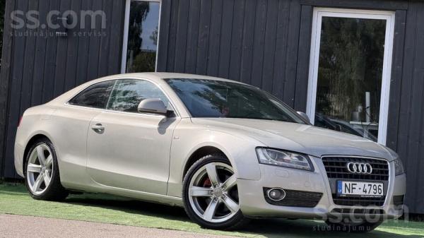 Grey Audi A5 2009 in Riga, with an engine capacity of 2.00 L and mileage of 274 thousand km for 5650 €, photo 2 on AUTOMOTO.COM.LV