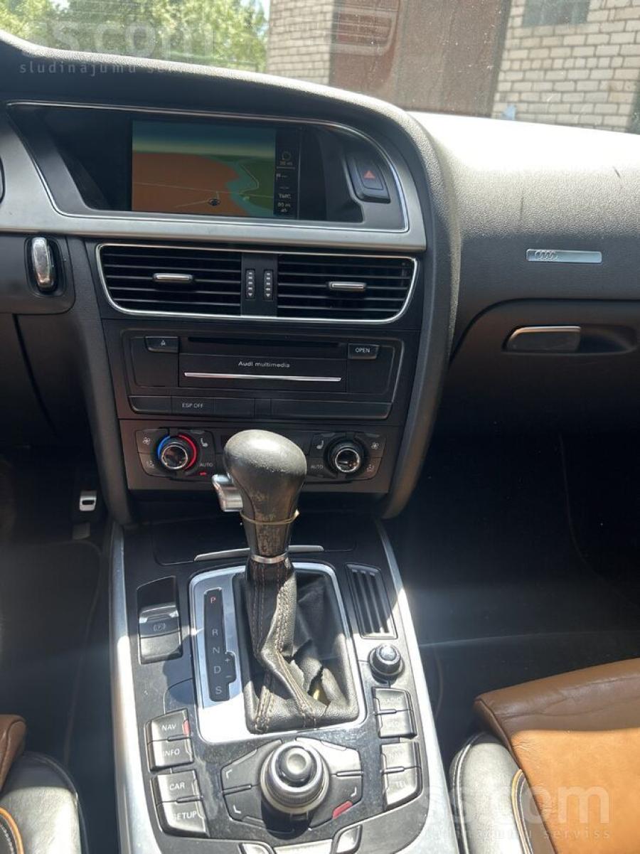 Pelēks Audi A5 2010 Daugavpils, ar dzinēja tilpumu 2.70 L un nobraukumu 303 tūkst. km par 6900 €, foto 8 vietnē AUTOMOTO.COM.LV