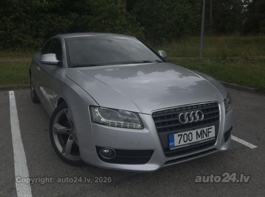 Grey Audi A5 2010 in Tallinn, with an engine capacity of 2.00 L and mileage of 128 thousand km for 8000 €, photo 1 on AUTOMOTO.COM.LV