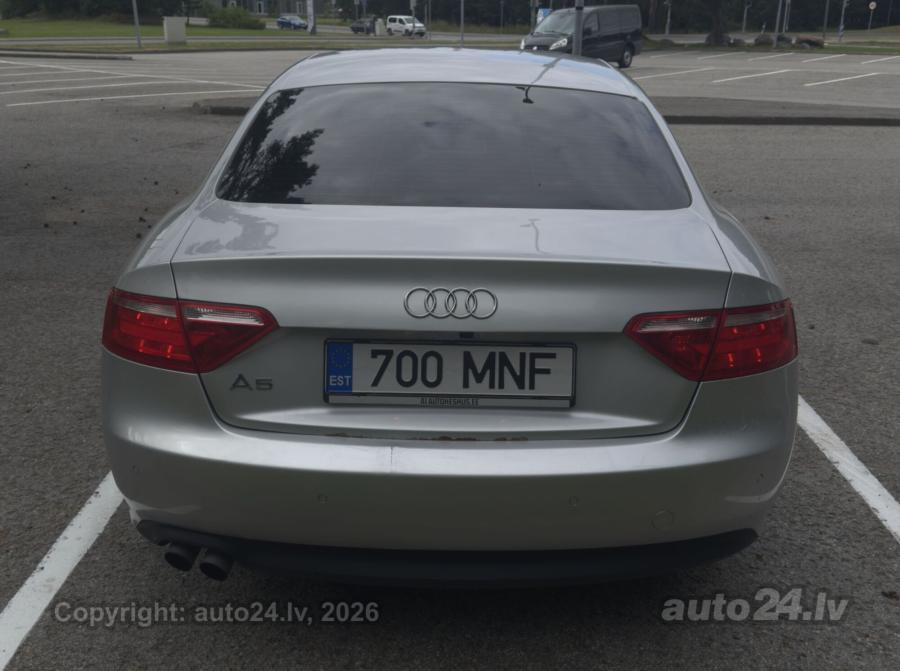 Grey Audi A5 2010 in Tallinn, with an engine capacity of 2.00 L and mileage of 128 thousand km for 8000 €, photo 8 on AUTOMOTO.COM.LV
