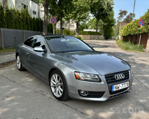 Grey Audi A5 2011 in Riga, with an engine capacity of 2.00 L and mileage of 120 thousand km for 7500 €, photo 1 on AUTOMOTO.COM.LV
