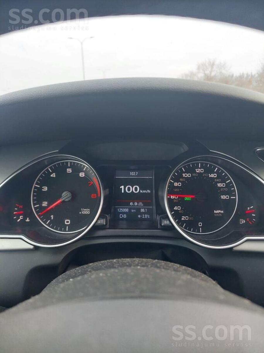 Grey Audi A5 2011 in Tukums, with an engine capacity of 2.00 L and mileage of 130 thousand km for 7200 €, photo 15 on AUTOMOTO.COM.LV