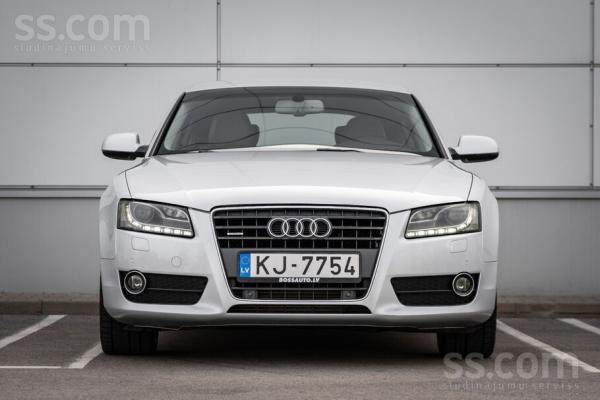 Pelēks Audi A5 2011 Rīga, ar dzinēja tilpumu 2.00 L un nobraukumu 230 tūkst. km par 7450 €, foto 2 vietnē AUTOMOTO.COM.LV