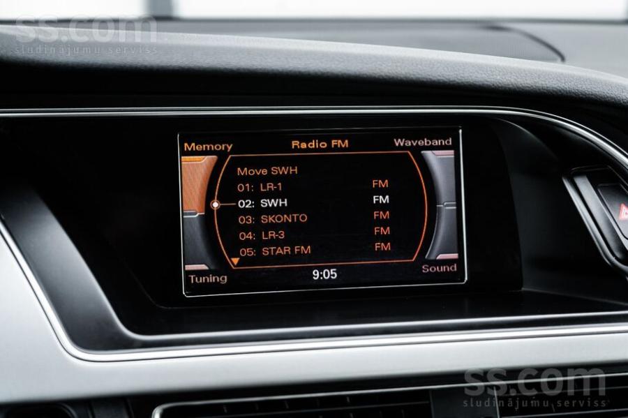Grey Audi A5 2011 in Riga, with an engine capacity of 2.00 L and mileage of 230 thousand km for 7450 €, photo 26 on AUTOMOTO.COM.LV