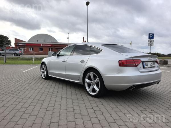 Pelēks Audi A5 2011 Saldus, ar dzinēja tilpumu 2.70 L un nobraukumu 180 tūkst. km par 8200 €, foto 4 vietnē AUTOMOTO.COM.LV