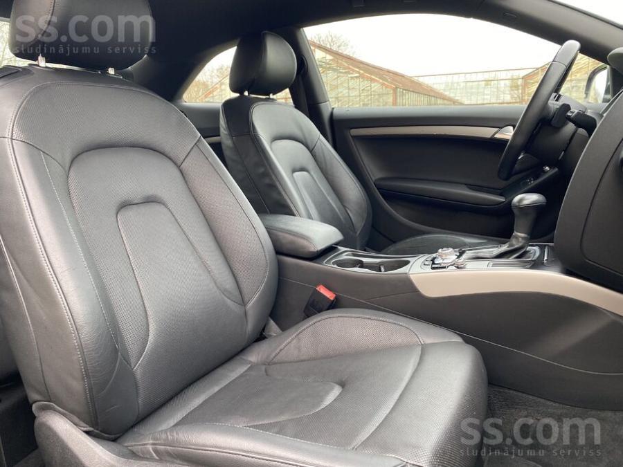 Grey Audi A5 2012 in Ogre, with an engine capacity of 3.00 L and mileage of 271 thousand km for 11100 €, photo 17 on AUTOMOTO.COM.LV