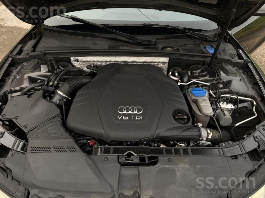 Grey Audi A5 2012 in Ogre, with an engine capacity of 3.00 L and mileage of 271 thousand km for 11100 €, photo 26 on AUTOMOTO.COM.LV