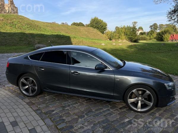 Grey Audi A5 2012 in Rezekne, with an engine capacity of 3.00 L and mileage of 269 thousand km for 11300 €, photo 6 on AUTOMOTO.COM.LV