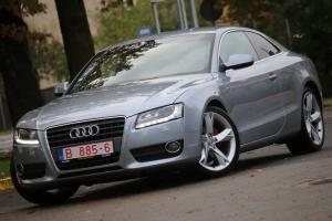 Grey Audi A5 2012 in Riga, with an engine capacity of 2.00 L and mileage of 240 thousand km for 8990 €, photo  on AUTOMOTO.COM.LV