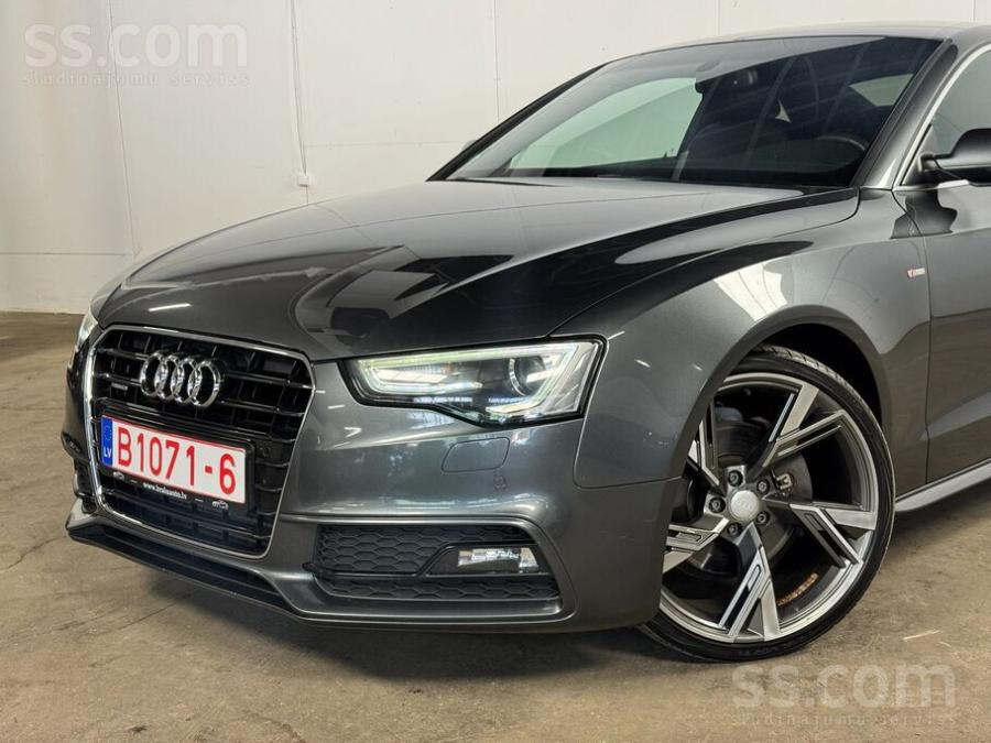 Pelēks Audi A5 2012 Jūrmala, ar dzinēja tilpumu 3.00 L un nobraukumu 208 tūkst. km par 11950 €, foto 3 vietnē AUTOMOTO.COM.LV