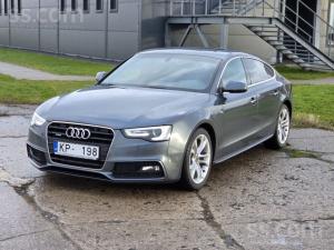 Pelēks Audi A5 2013 Rīga, ar dzinēja tilpumu 2.00 L un nobraukumu 216 tūkst. km par 9990 €, foto 6 vietnē AUTOMOTO.COM.LV