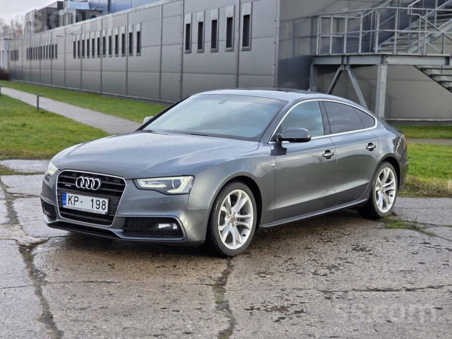 Pelēks Audi A5 2013 Rīga, ar dzinēja tilpumu 2.00 L un nobraukumu 216 tūkst. km par 9990 €, foto 7 vietnē AUTOMOTO.COM.LV