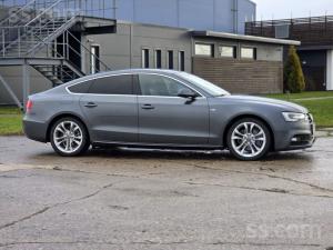 Pelēks Audi A5 2013 Rīga, ar dzinēja tilpumu 2.00 L un nobraukumu 216 tūkst. km par 9990 €, foto 9 vietnē AUTOMOTO.COM.LV