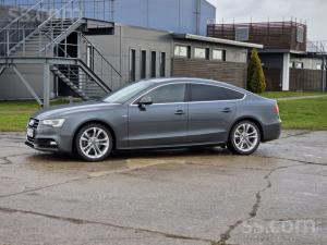 Pelēks Audi A5 2013 Rīga, ar dzinēja tilpumu 2.00 L un nobraukumu 216 tūkst. km par 9990 €, foto 13 vietnē AUTOMOTO.COM.LV