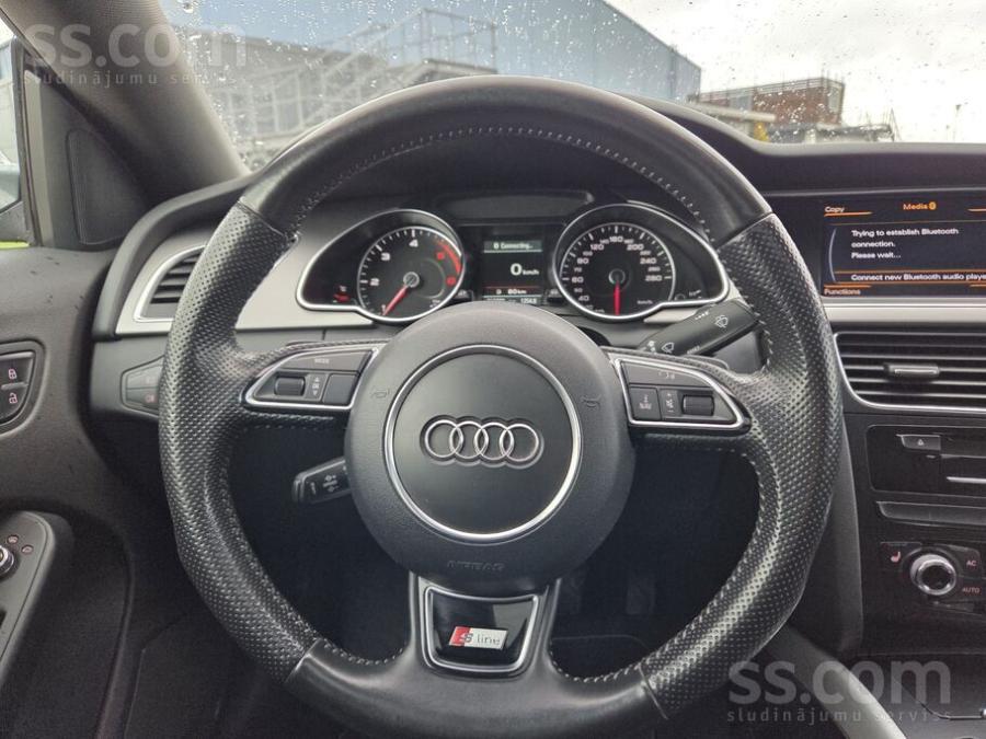 Pelēks Audi A5 2013 Rīga, ar dzinēja tilpumu 2.00 L un nobraukumu 216 tūkst. km par 9990 €, foto 24 vietnē AUTOMOTO.COM.LV
