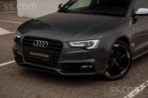 Grey Audi A5 2013 in Riga, with an engine capacity of 2.00 L and mileage of 255 thousand km for 10990 €, photo 3 on AUTOMOTO.COM.LV