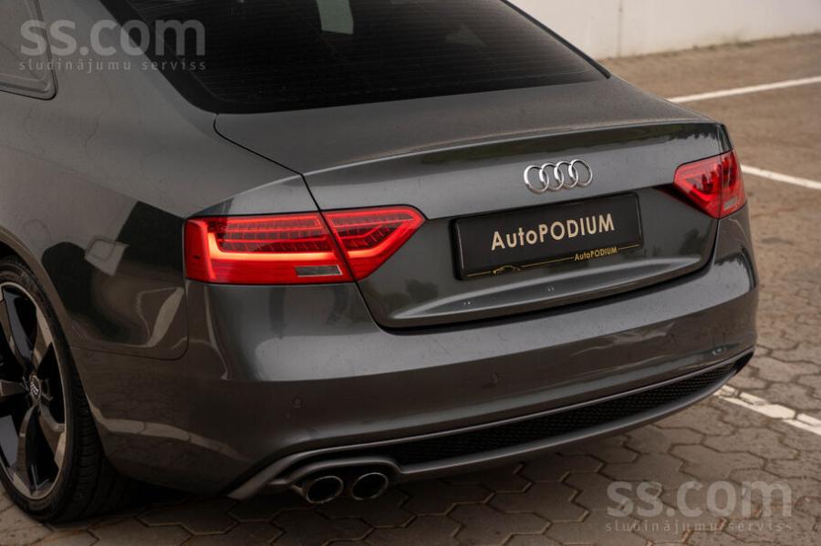 Grey Audi A5 2013 in Riga, with an engine capacity of 2.00 L and mileage of 255 thousand km for 10990 €, photo 6 on AUTOMOTO.COM.LV