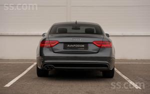 Grey Audi A5 2013 in Riga, with an engine capacity of 2.00 L and mileage of 255 thousand km for 10990 €, photo 7 on AUTOMOTO.COM.LV