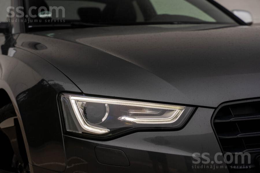 Grey Audi A5 2013 in Riga, with an engine capacity of 2.00 L and mileage of 255 thousand km for 10990 €, photo 11 on AUTOMOTO.COM.LV