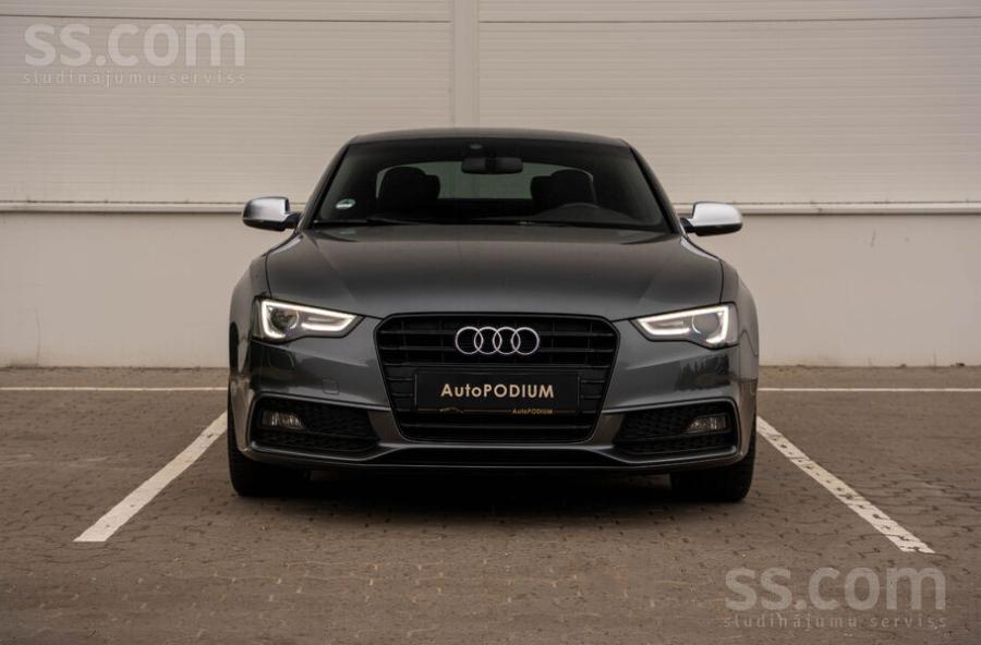 Grey Audi A5 2013 in Riga, with an engine capacity of 2.00 L and mileage of 255 thousand km for 10990 €, photo 12 on AUTOMOTO.COM.LV
