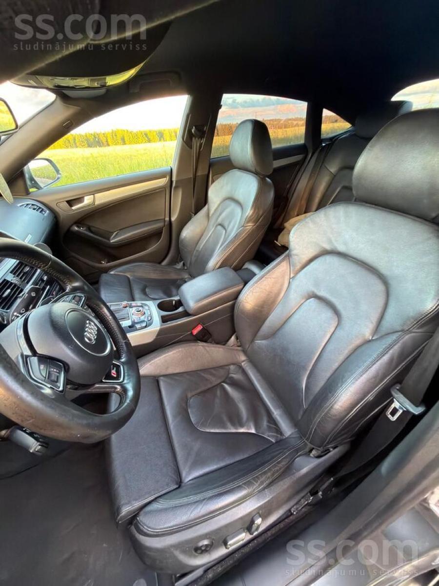 Pelēks Audi A5 2013 Rēzekne, ar dzinēja tilpumu 3.00 L un nobraukumu 310 tūkst. km par 11300 €, foto 16 vietnē AUTOMOTO.COM.LV