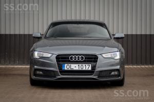 Grey Audi A5 2014 in Tukums, with an engine capacity of 3.00 L and mileage of 315 thousand km for 12490 €, photo 3 on AUTOMOTO.COM.LV