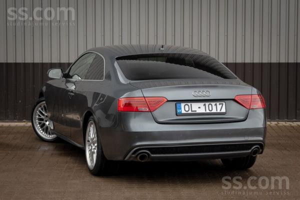 Grey Audi A5 2014 in Tukums, with an engine capacity of 3.00 L and mileage of 315 thousand km for 12490 €, photo 4 on AUTOMOTO.COM.LV