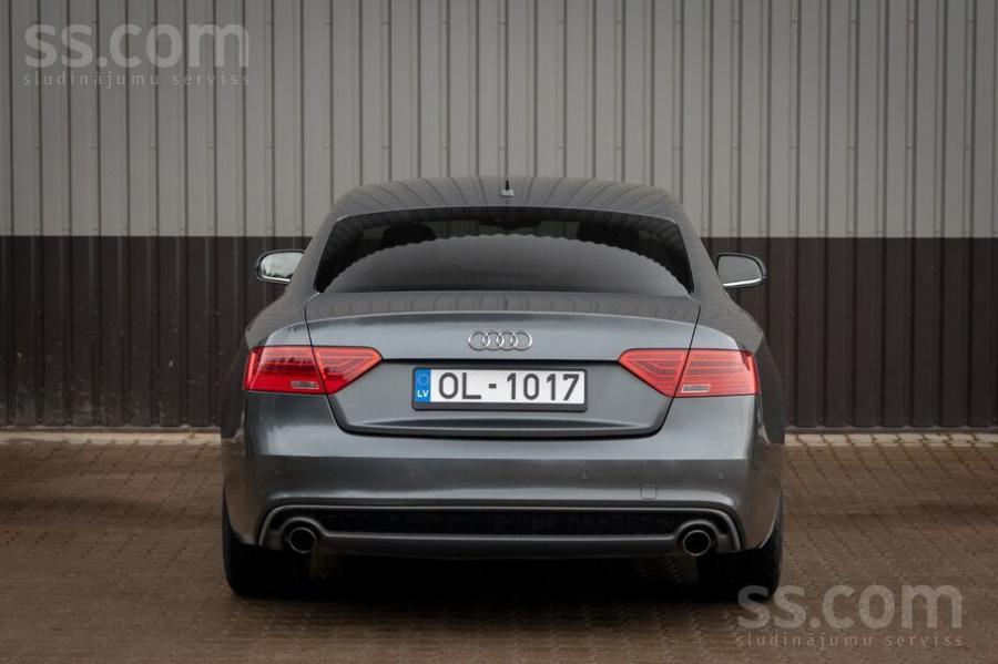 Grey Audi A5 2014 in Tukums, with an engine capacity of 3.00 L and mileage of 315 thousand km for 12490 €, photo 6 on AUTOMOTO.COM.LV