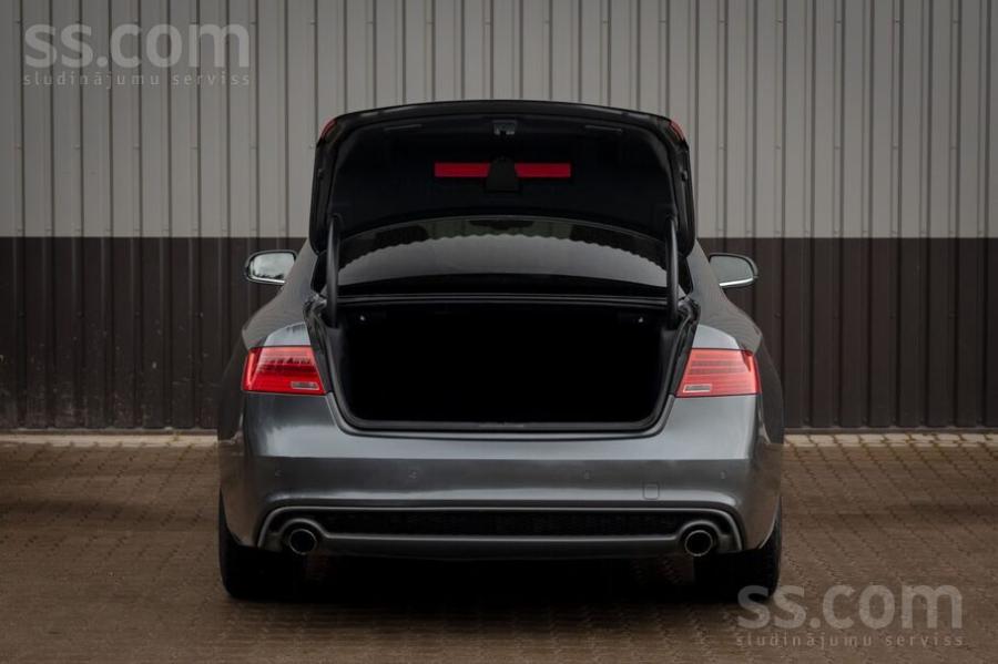Grey Audi A5 2014 in Tukums, with an engine capacity of 3.00 L and mileage of 315 thousand km for 12490 €, photo 7 on AUTOMOTO.COM.LV