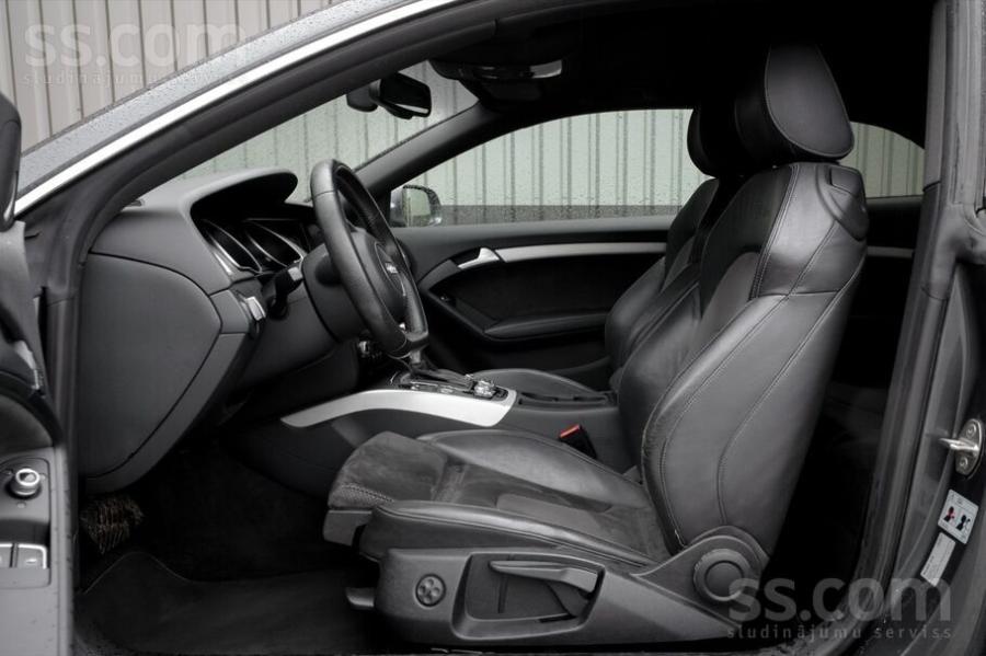 Grey Audi A5 2014 in Tukums, with an engine capacity of 3.00 L and mileage of 315 thousand km for 12490 €, photo 10 on AUTOMOTO.COM.LV