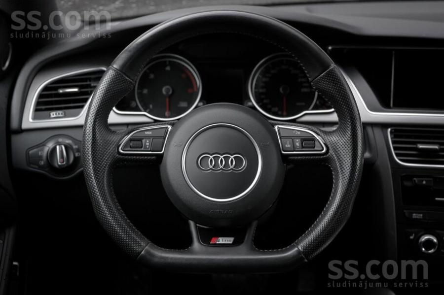 Grey Audi A5 2014 in Tukums, with an engine capacity of 3.00 L and mileage of 315 thousand km for 12490 €, photo 19 on AUTOMOTO.COM.LV