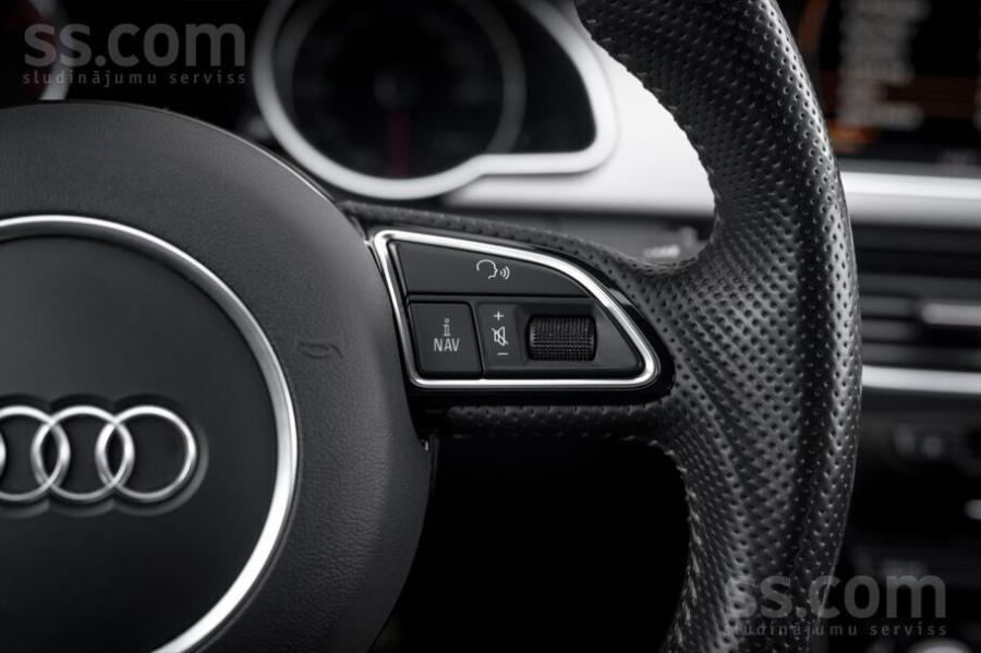 Grey Audi A5 2014 in Tukums, with an engine capacity of 3.00 L and mileage of 315 thousand km for 12490 €, photo 20 on AUTOMOTO.COM.LV