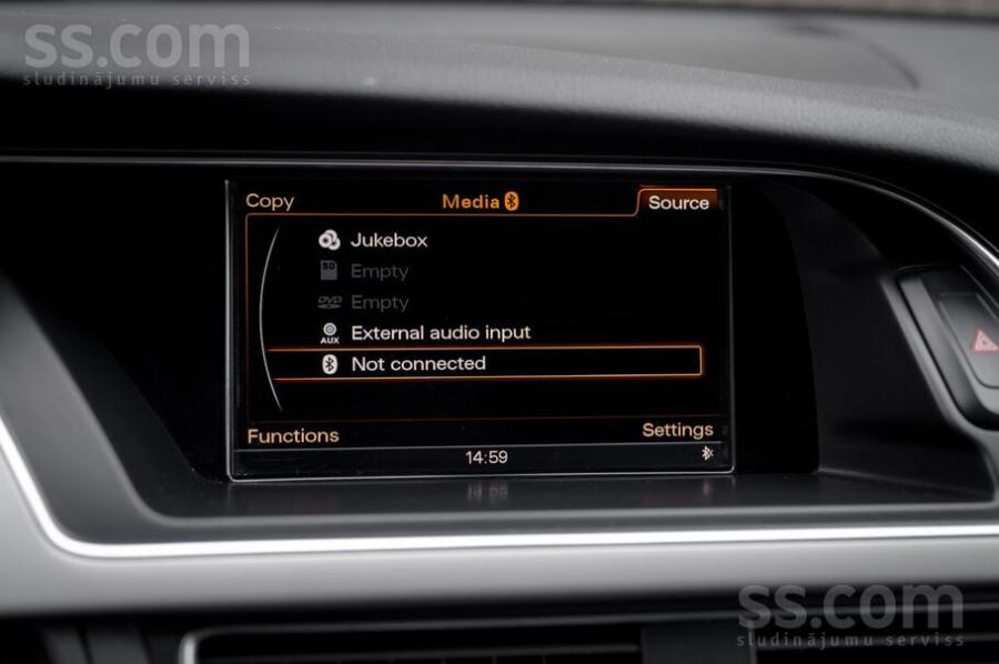 Grey Audi A5 2014 in Tukums, with an engine capacity of 3.00 L and mileage of 315 thousand km for 12490 €, photo 21 on AUTOMOTO.COM.LV