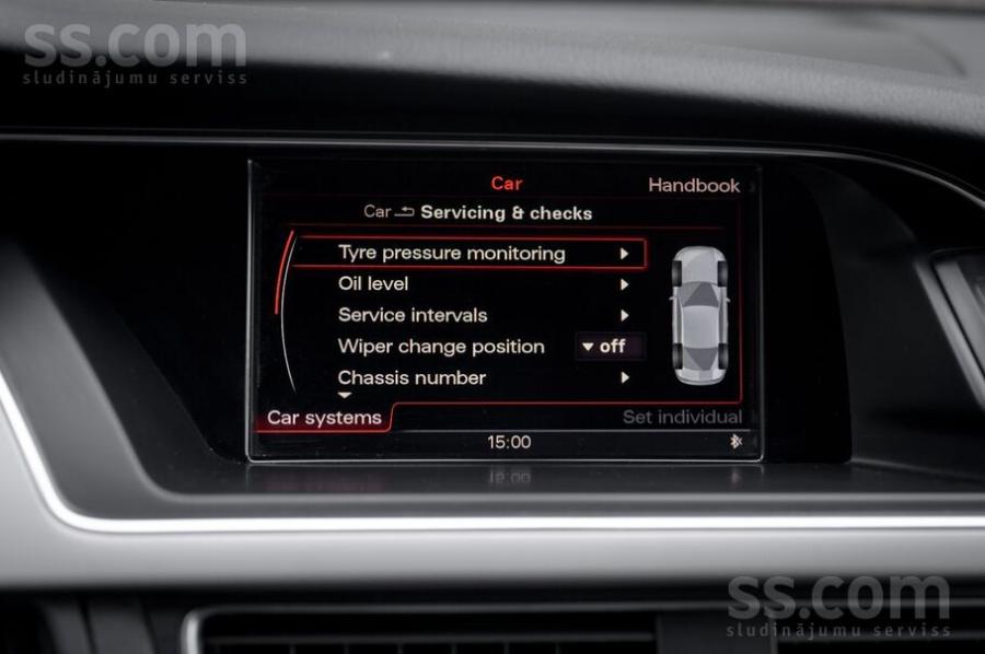 Grey Audi A5 2014 in Tukums, with an engine capacity of 3.00 L and mileage of 315 thousand km for 12490 €, photo 24 on AUTOMOTO.COM.LV