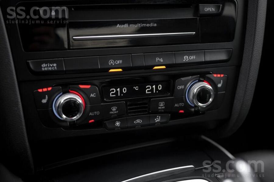 Grey Audi A5 2014 in Tukums, with an engine capacity of 3.00 L and mileage of 315 thousand km for 12490 €, photo 25 on AUTOMOTO.COM.LV