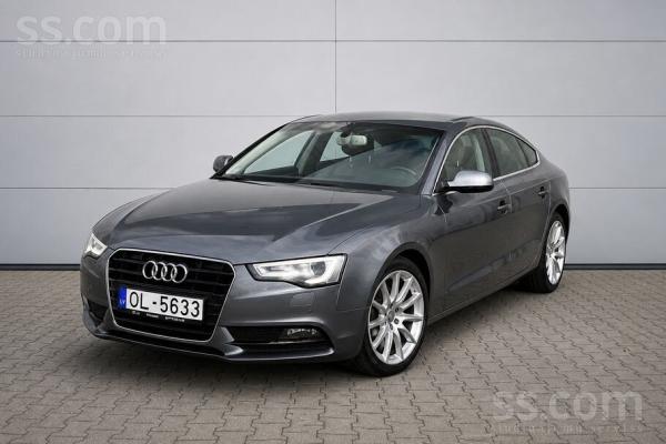 Pelēks Audi A5 2014 Rīga, ar dzinēja tilpumu 3.00 L un nobraukumu 196 tūkst. km par 12895 €, foto 1 vietnē AUTOMOTO.COM.LV