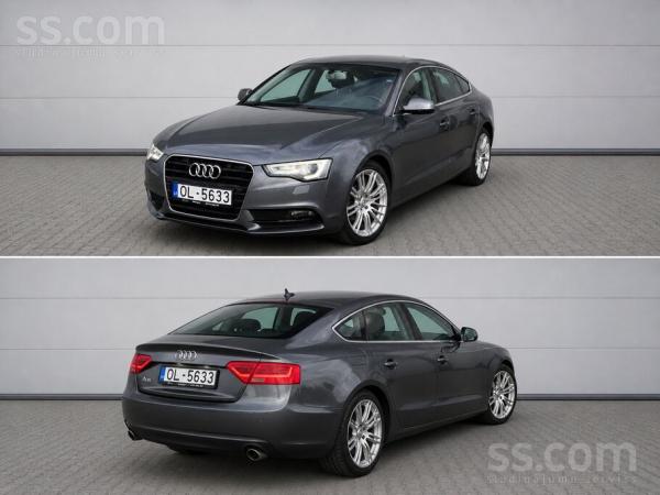Pelēks Audi A5 2014 Rīga, ar dzinēja tilpumu 3.00 L un nobraukumu 196 tūkst. km par 12895 €, foto 5 vietnē AUTOMOTO.COM.LV