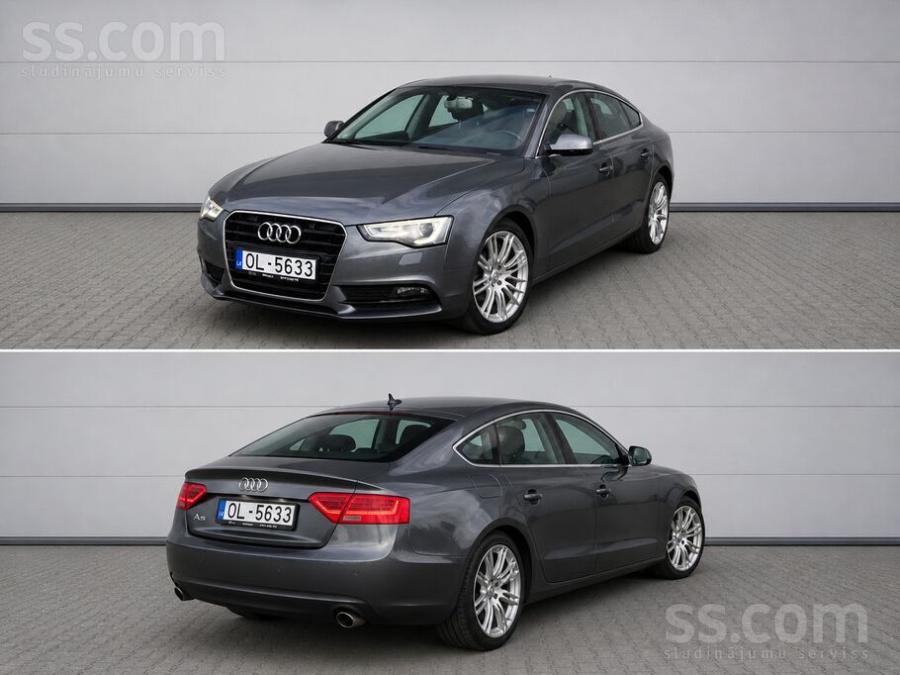 Pelēks Audi A5 2014 Rīga, ar dzinēja tilpumu 3.00 L un nobraukumu 196 tūkst. km par 12895 €, foto 6 vietnē AUTOMOTO.COM.LV
