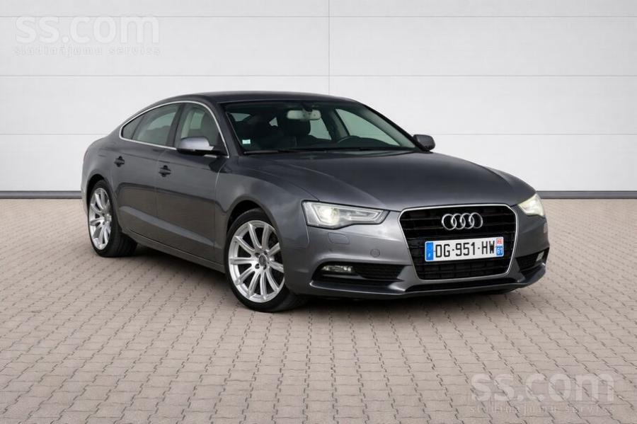 Pelēks Audi A5 2014 Rīga, ar dzinēja tilpumu 3.00 L un nobraukumu 196 tūkst. km par 12895 €, foto 13 vietnē AUTOMOTO.COM.LV