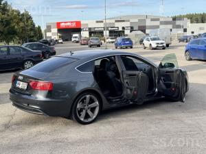 Grey Audi A5 2014 in Riga, with an engine capacity of 2.00 L and mileage of 117 thousand km for 7350 €, photo 7 on AUTOMOTO.COM.LV