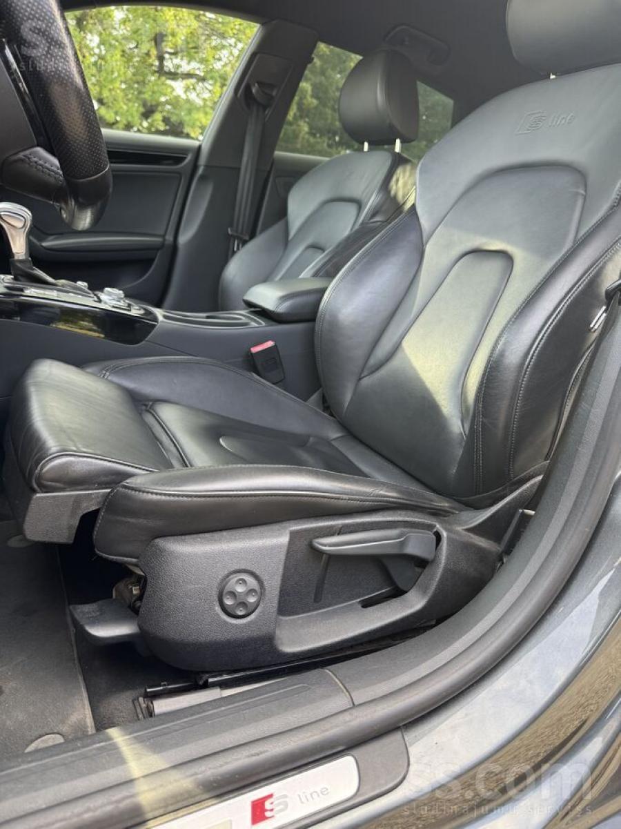 Grey Audi A5 2014 in Riga, with an engine capacity of 2.00 L and mileage of 117 thousand km for 7350 €, photo 10 on AUTOMOTO.COM.LV