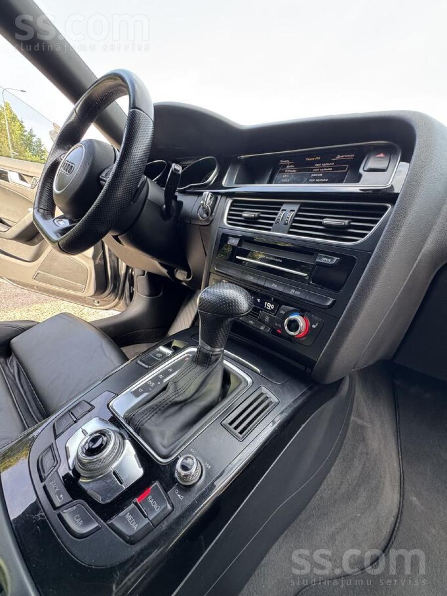Grey Audi A5 2014 in Riga, with an engine capacity of 2.00 L and mileage of 117 thousand km for 7350 €, photo 16 on AUTOMOTO.COM.LV