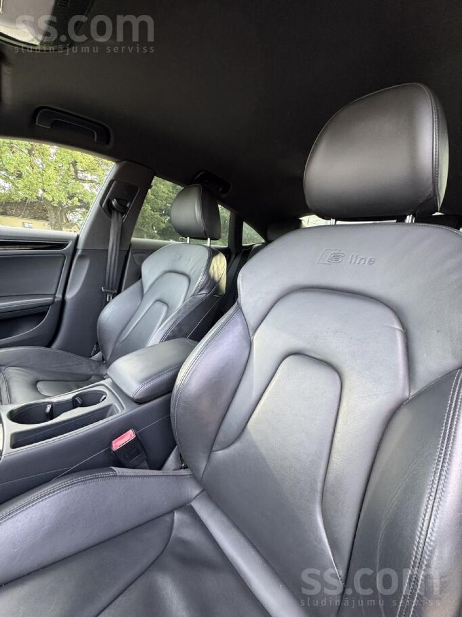 Grey Audi A5 2014 in Riga, with an engine capacity of 2.00 L and mileage of 117 thousand km for 7350 €, photo 18 on AUTOMOTO.COM.LV
