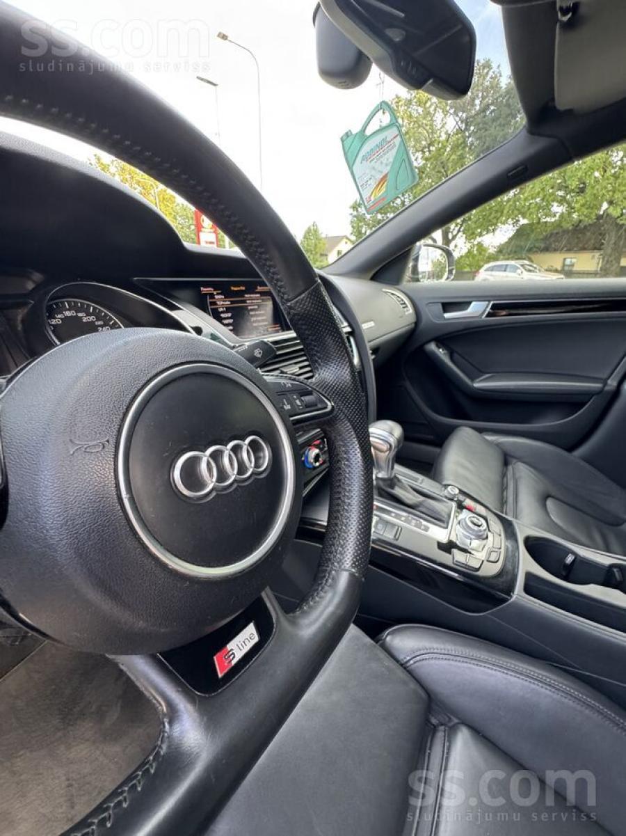 Grey Audi A5 2014 in Riga, with an engine capacity of 2.00 L and mileage of 117 thousand km for 7350 €, photo 19 on AUTOMOTO.COM.LV