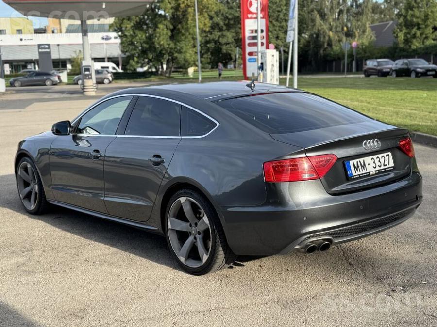 Grey Audi A5 2014 in Riga, with an engine capacity of 2.00 L and mileage of 117 thousand km for 7350 €, photo 22 on AUTOMOTO.COM.LV