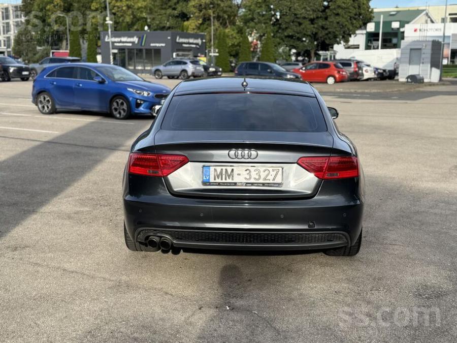 Grey Audi A5 2014 in Riga, with an engine capacity of 2.00 L and mileage of 117 thousand km for 7350 €, photo 23 on AUTOMOTO.COM.LV