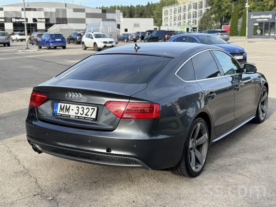 Grey Audi A5 2014 in Riga, with an engine capacity of 2.00 L and mileage of 117 thousand km for 7350 €, photo 24 on AUTOMOTO.COM.LV