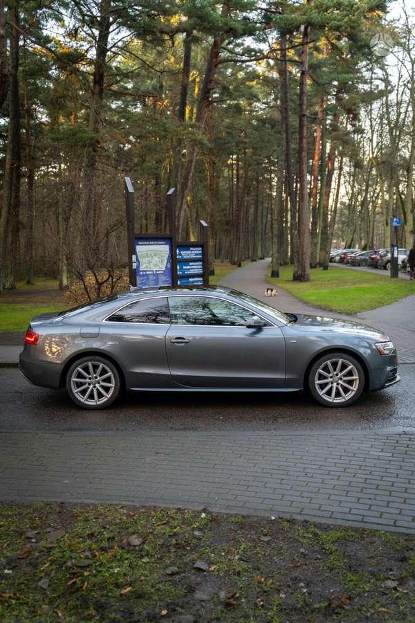 Grey Audi A5 2015 in Klaipeda, with an engine capacity of 0.00 L and mileage of 140 thousand km for 13500 €, photo 2 on AUTOMOTO.COM.LV