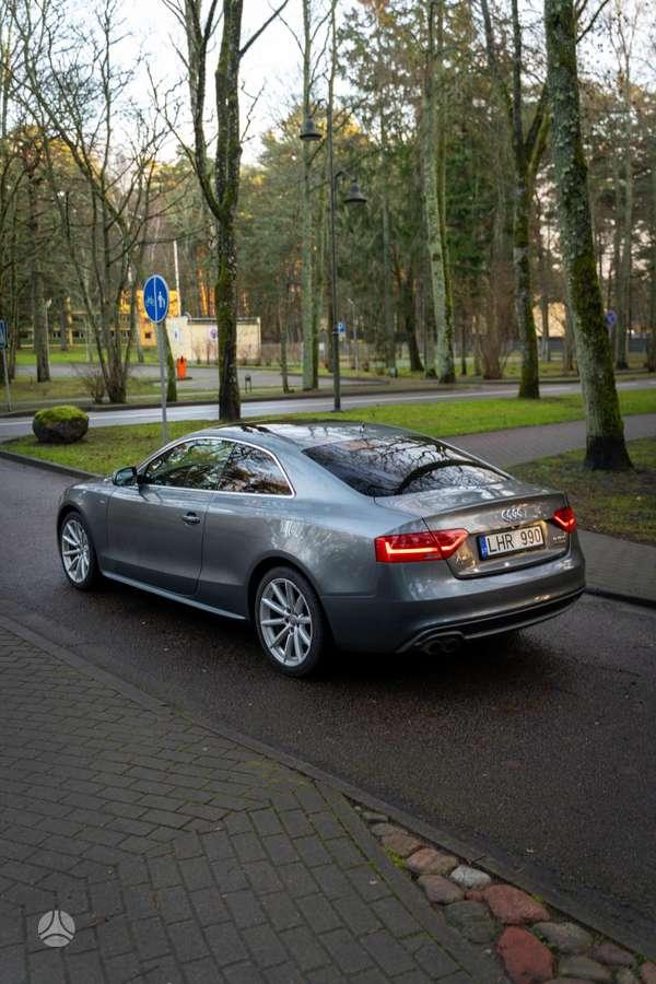 Grey Audi A5 2015 in Klaipeda, with an engine capacity of 0.00 L and mileage of 140 thousand km for 13500 €, photo 5 on AUTOMOTO.COM.LV