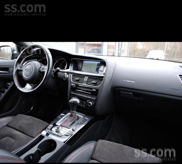 Grey Audi A5 2015 in Saldus, with an engine capacity of 2.00 L and mileage of 240 thousand km for 15600 €, photo 4 on AUTOMOTO.COM.LV